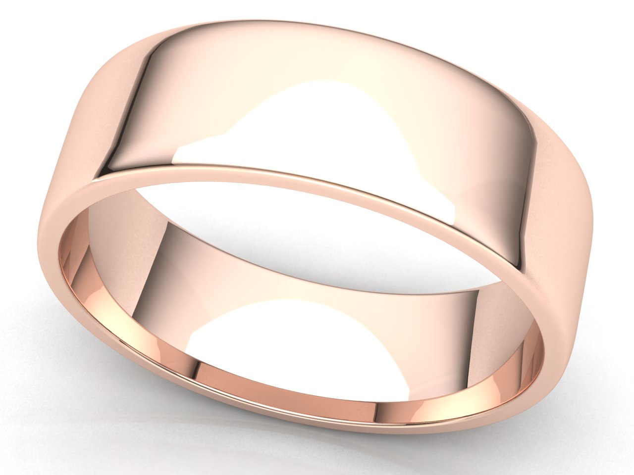 Comfort Fit Euro Dome Wedding Band Ring Mens Womens 2mm-8mm Solid 14k ...